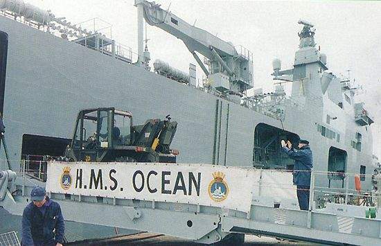 HMS Ocean - Clyde Naval Heritage